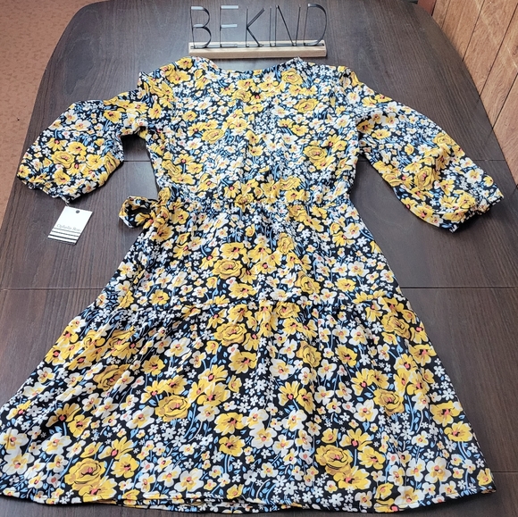 Dresses | Ophelia Roe Flowered Wrap Dress | Poshmark